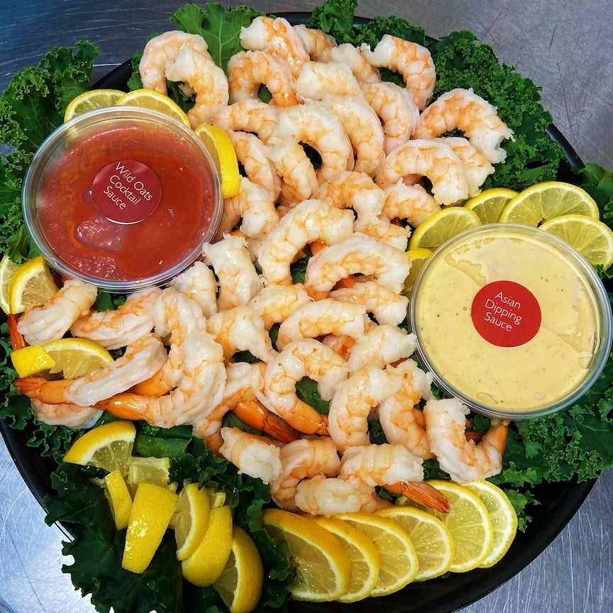 Shrimp Cocktail Platter (gf) | Wild Oats Catering